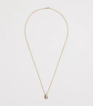 ENGELBERT Legacy Knot Diamond Necklace - Gold