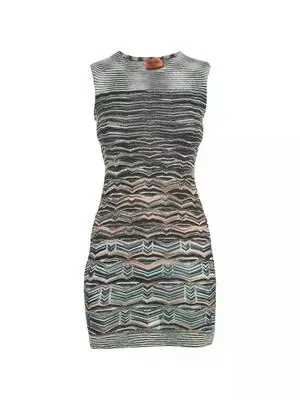 Missoni Zigzag-pattern Knit Dress