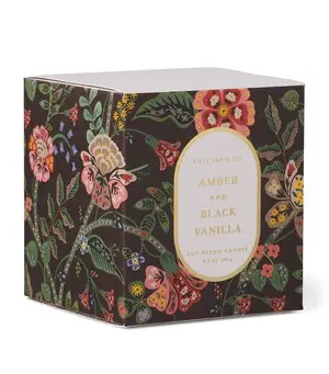 RIFLE PAPER CO. Amber And Black Vanilla Scented Candle