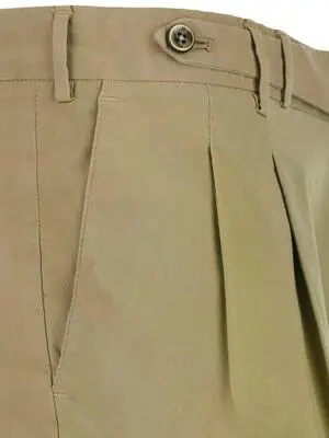 PT TORINO Pleated Cuffed Trousers