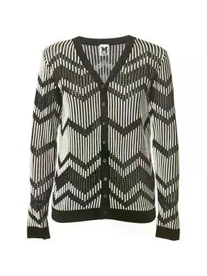 Missoni Zigzag-pattern Knit Cardigan