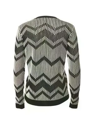 Missoni Zigzag-pattern Knit Cardigan
