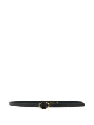 Dsquared2 Oval Buckle Twin Belt - Black