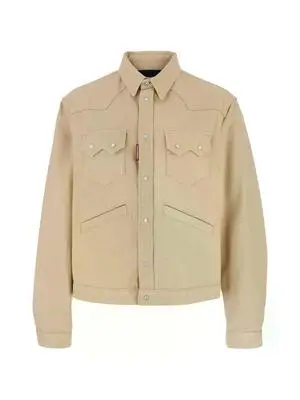 Dsquared2 Pointed Collar Jackets For Men