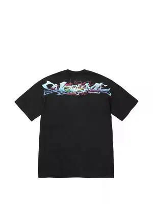 Supreme Logo-print Short-shleeve T-shirt - Black
