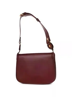 CARTIER 1990-2000s Leather Shoulder Bag