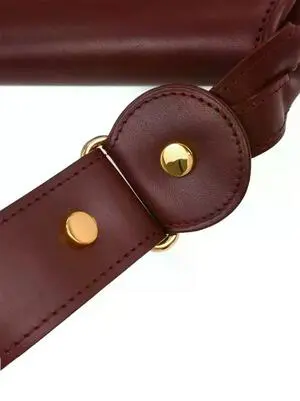 CARTIER 1990-2000s Leather Shoulder Bag