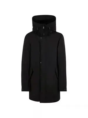 Moorer Straight Hem Coats For Men