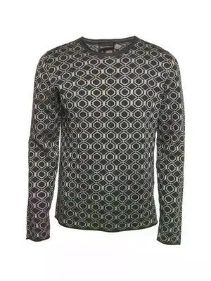 Emporio Armani Men Patterned Knitwear For Men