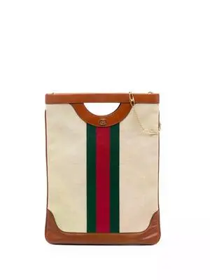 Gucci 2016-2025 Canvas Web Satchel