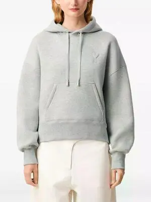 Ami De Coeur Embossed Logo Hoodie