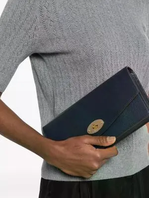 Mulberry Darley Twist-lock Clutch - Blue