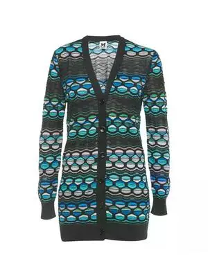 Missoni Mosaic Button Cardigan-coat