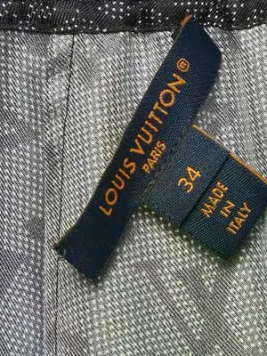 LOUIS VUITTON Logo-pattern Trousers