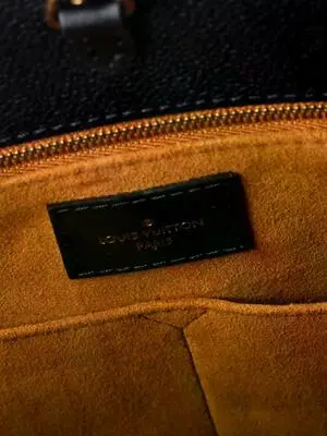 LOUIS VUITTON Onthego Monogram Empreinte Giant Gm Tote Bag - Black