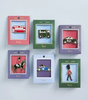 Harrods London Bus Magnet