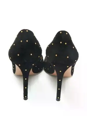 GIANVITO ROSSI Studded Suede Pumps
