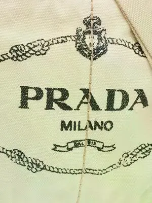 Prada Small Canapa Tote Bag
