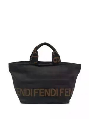 Fendi Logo-detail Tote