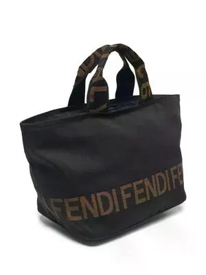 Fendi Logo-detail Tote