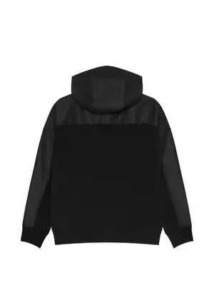 Givenchy Hooded Zip Up - Black