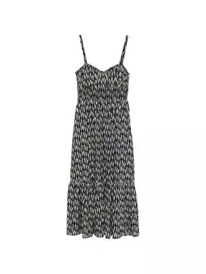 Ulla Johnson Nadine Printed Dress - Black