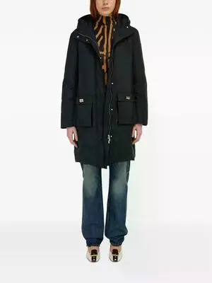 FERRAGAMO Hooded Belted Parka