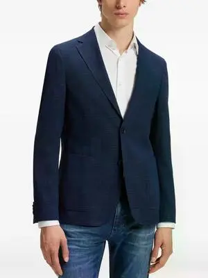 BOSS Checked Suit Jacket
