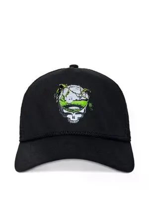 MALBON X Grateful Dead Printed Cap - Black