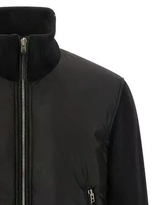 TOM FORD Padded Merino Wool Bomber Jacket