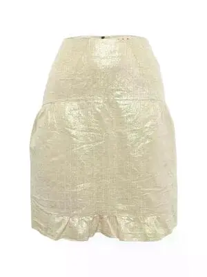 Marni Metallic-effect Mini Skirt