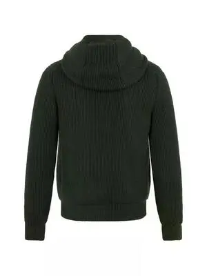 MOORER Zip Hooded Jacket