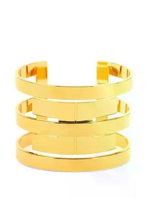 Elisabetta Franchi Rigid Cuff Bracelet - Gold