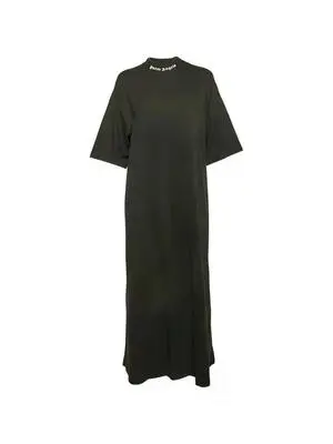 Palm Angels Logo-print Midi Dress