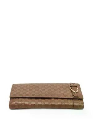 Gucci Leather Flap Wallet