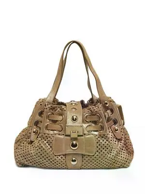 Jimmy Choo Gold Tone Totes