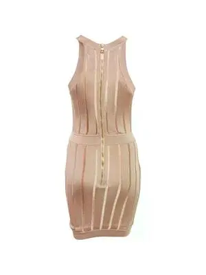 Balmain Knitted Sleeveless Dress