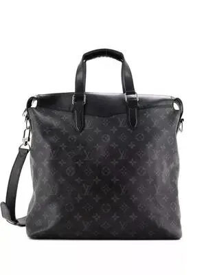 LOUIS VUITTON Explorer Tote Monogram Eclipse Canvas Satchel