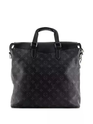 LOUIS VUITTON Explorer Tote Monogram Eclipse Canvas Satchel