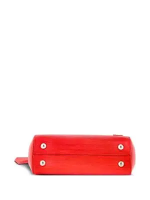 LOUIS VUITTON Cluny Bb Top Handle Satchel Epi Leather - Red
