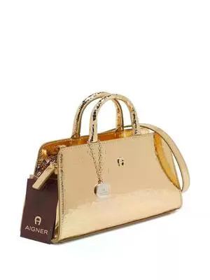 AIGNER Leather Tote Bag