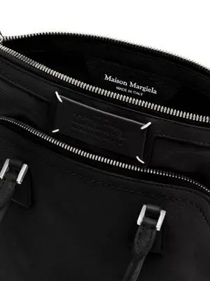 MAISON MARGIELA 5ac Classique Zipped Tote - Black