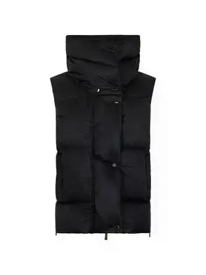 MOORER Padded High-neck Gilet