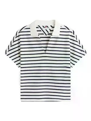 Tommy Hilfiger Striped V-neck Top