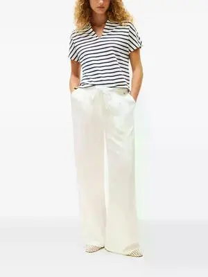 Tommy Hilfiger Striped V-neck Top
