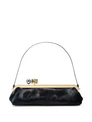 Jacquemus Salon Top-handle Clutch - Black