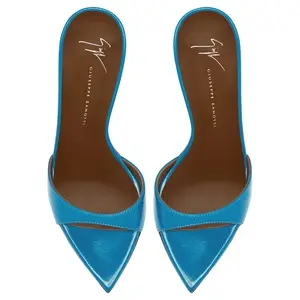 GIUSEPPE ZANOTTI Intriigo 90 Mule Sandals - Blue