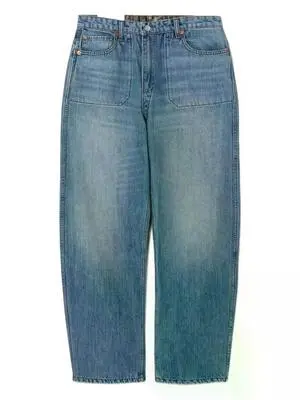Re/done Straight Leg Pants For Women