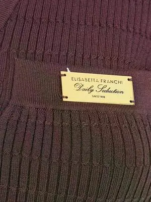 Elisabetta Franchi Logo Plaque Top