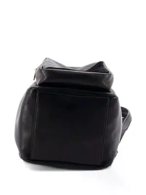 Saint Laurent Jamie Leather And Suede Backpack